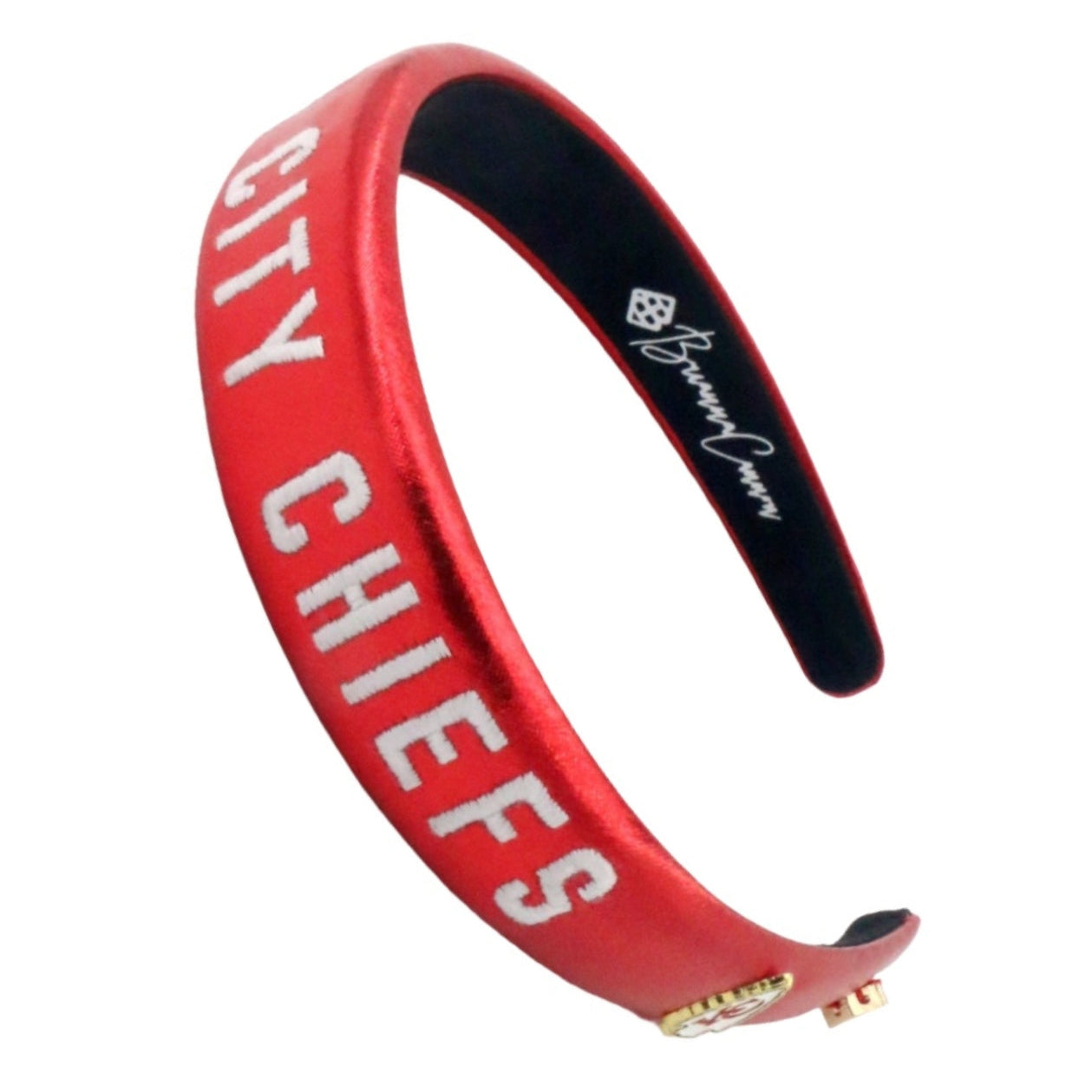 Kansas City Chiefs Thin Embroidered Headband – Brianna Cannon