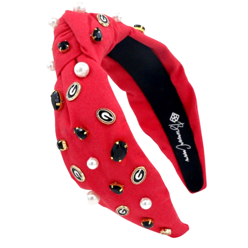 Georgia Red Logo Headband – Brianna Cannon