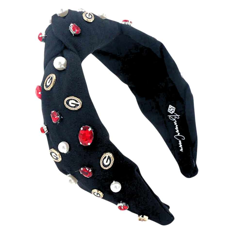 Georgia Black Logo Headband – Brianna Cannon