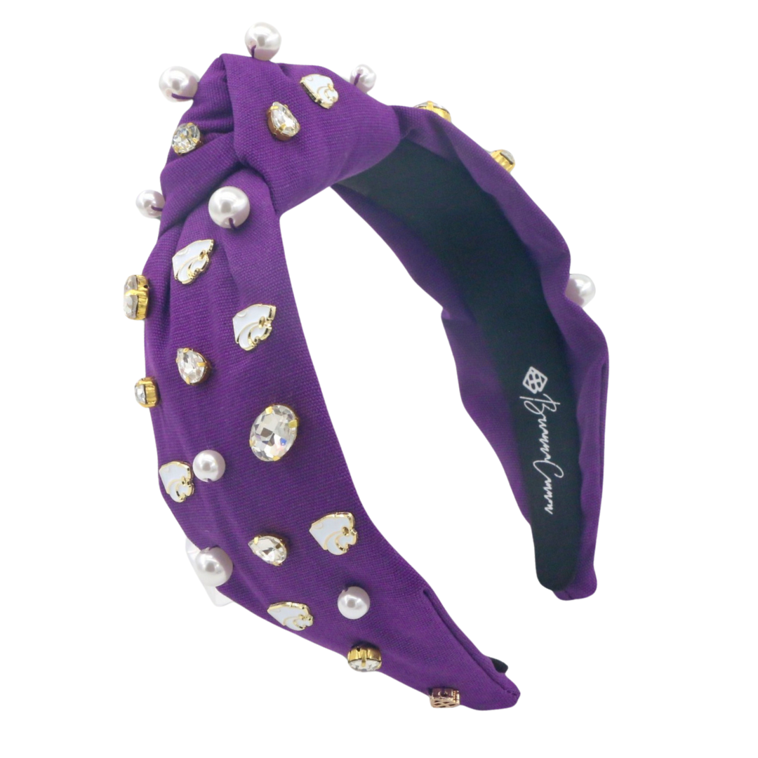 Kansas State Purple Logo Headband – Brianna Cannon