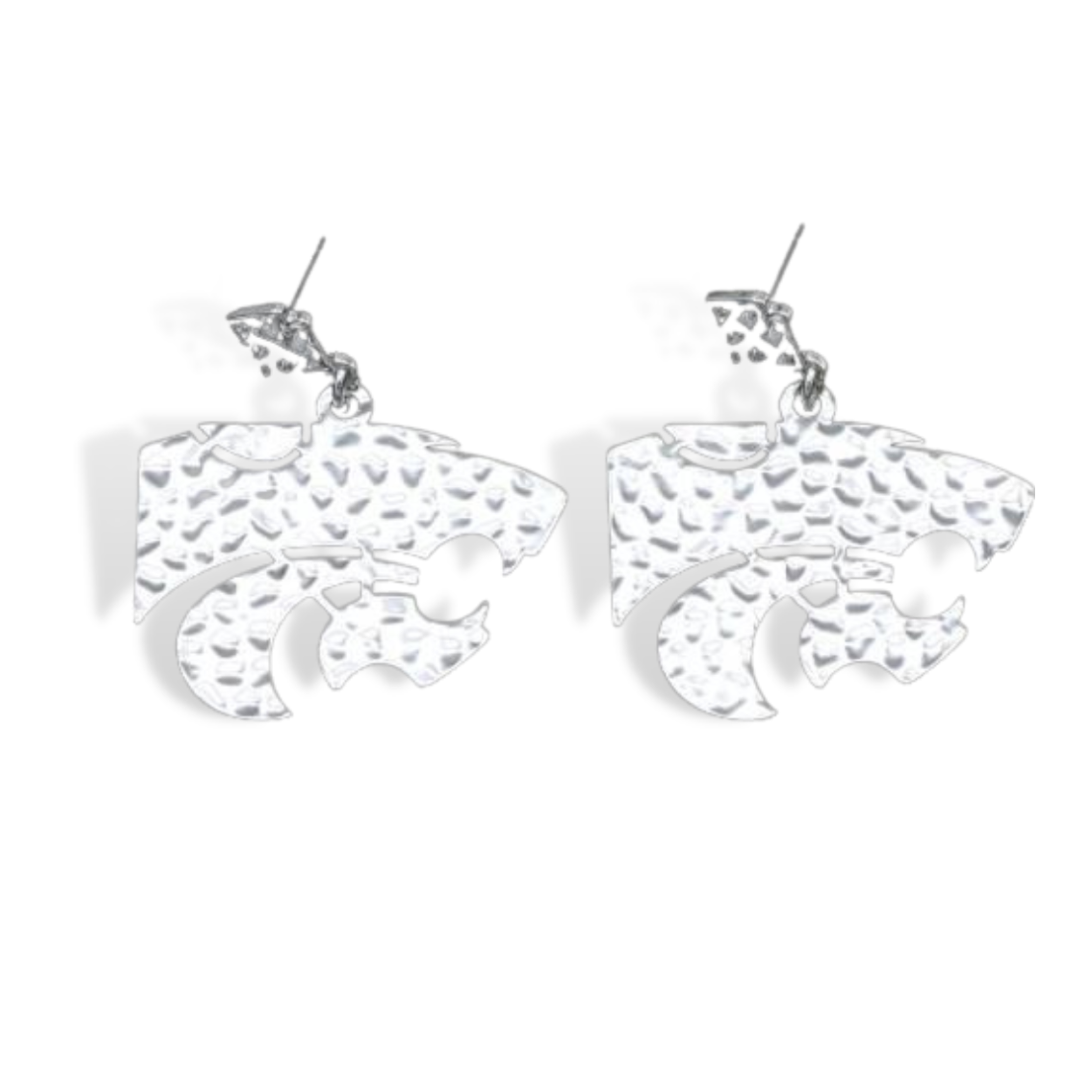 Silver Kansas State Logo Earring with BC Logo – Brianna Cannon