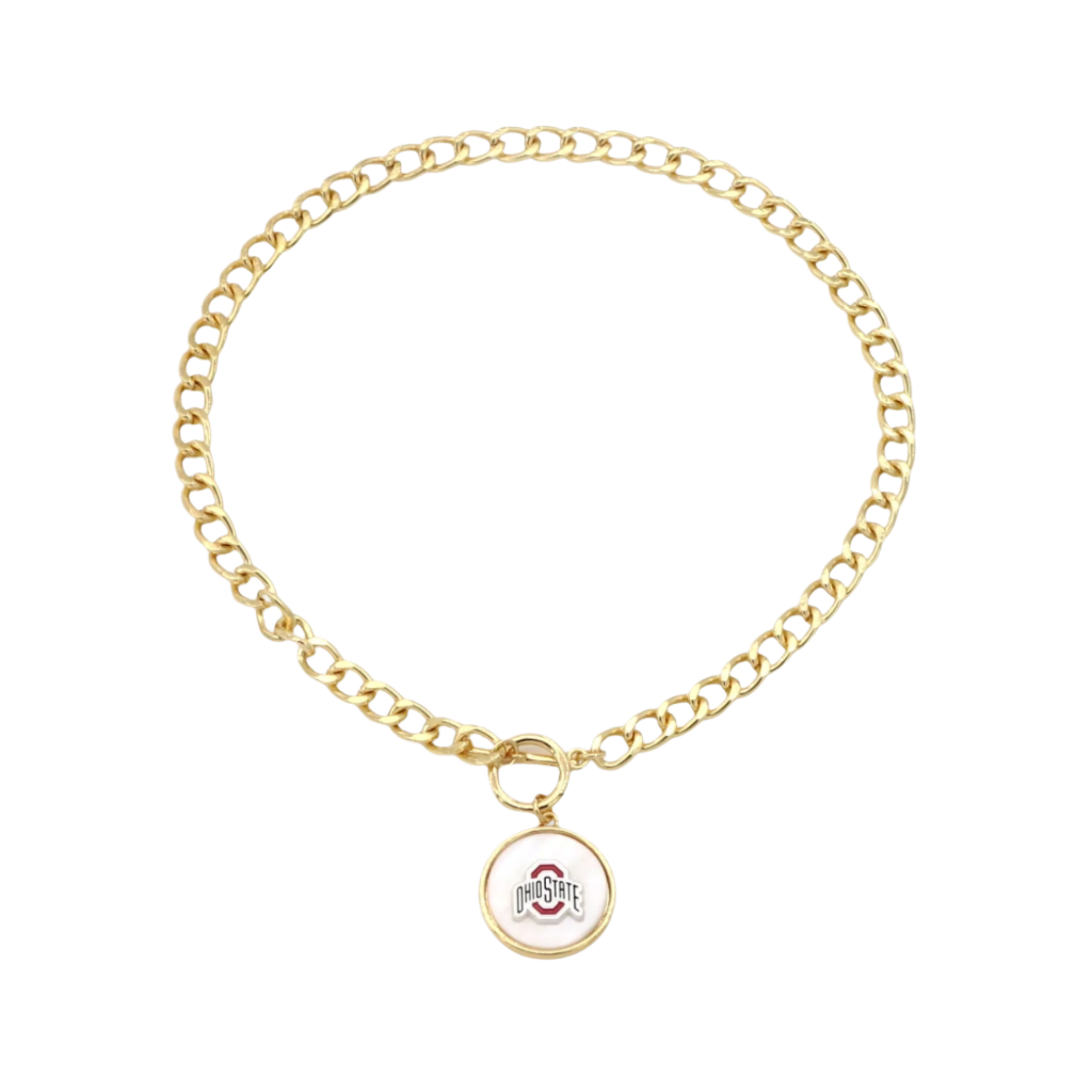 Ohio State Pearl Pendant Necklace – Brianna Cannon