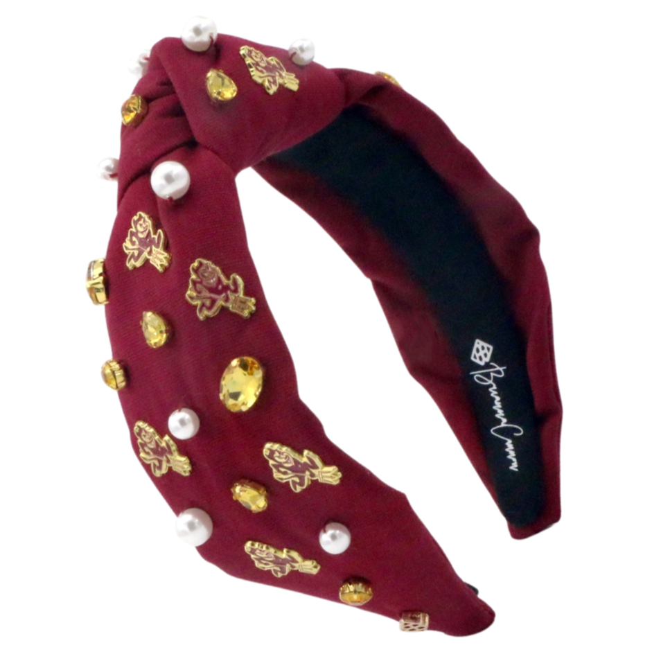 Arizona State Maroon Logo Headband – Brianna Cannon