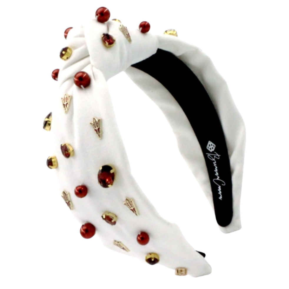 Arizona State White Logo Headband – Brianna Cannon