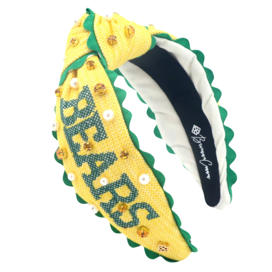 Baylor Adult Size SIC'EM BEARS Cross Stitch Headband – Brianna Cannon