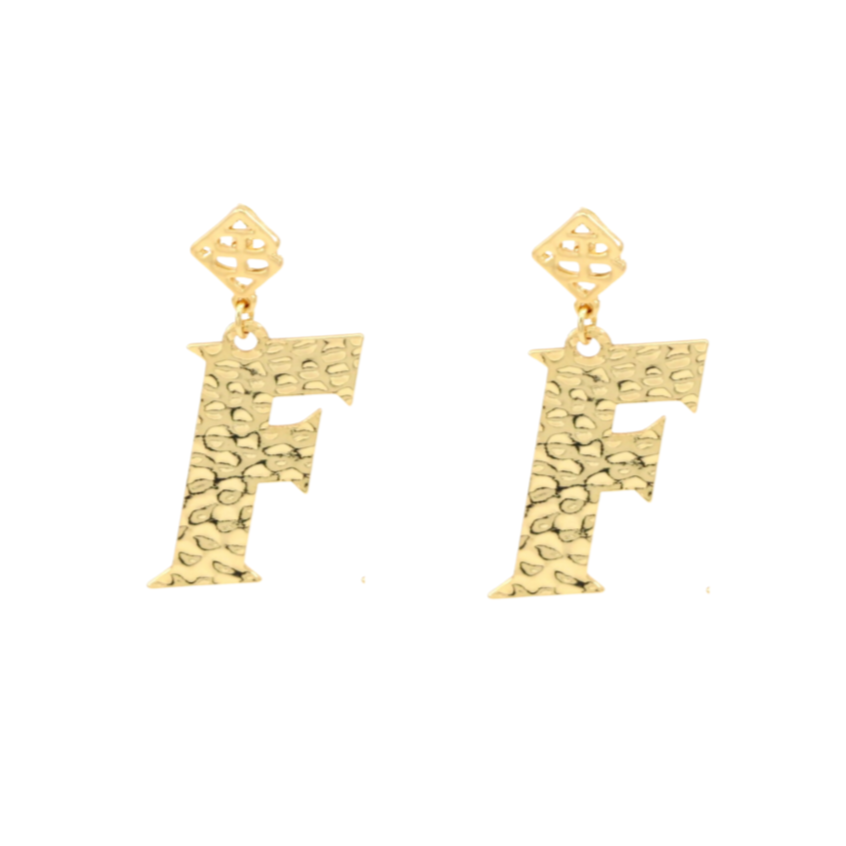 Florida Gold Logo Earring with BC Logo – Brianna Cannon