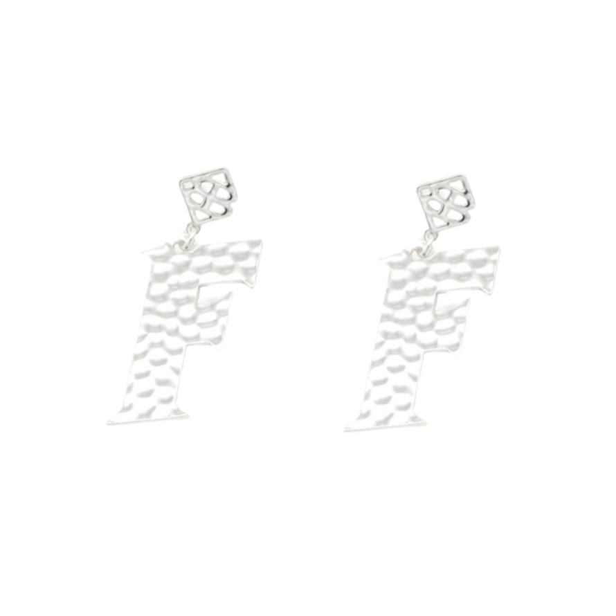 Florida Silver Logo Earring with BC Logo – Brianna Cannon