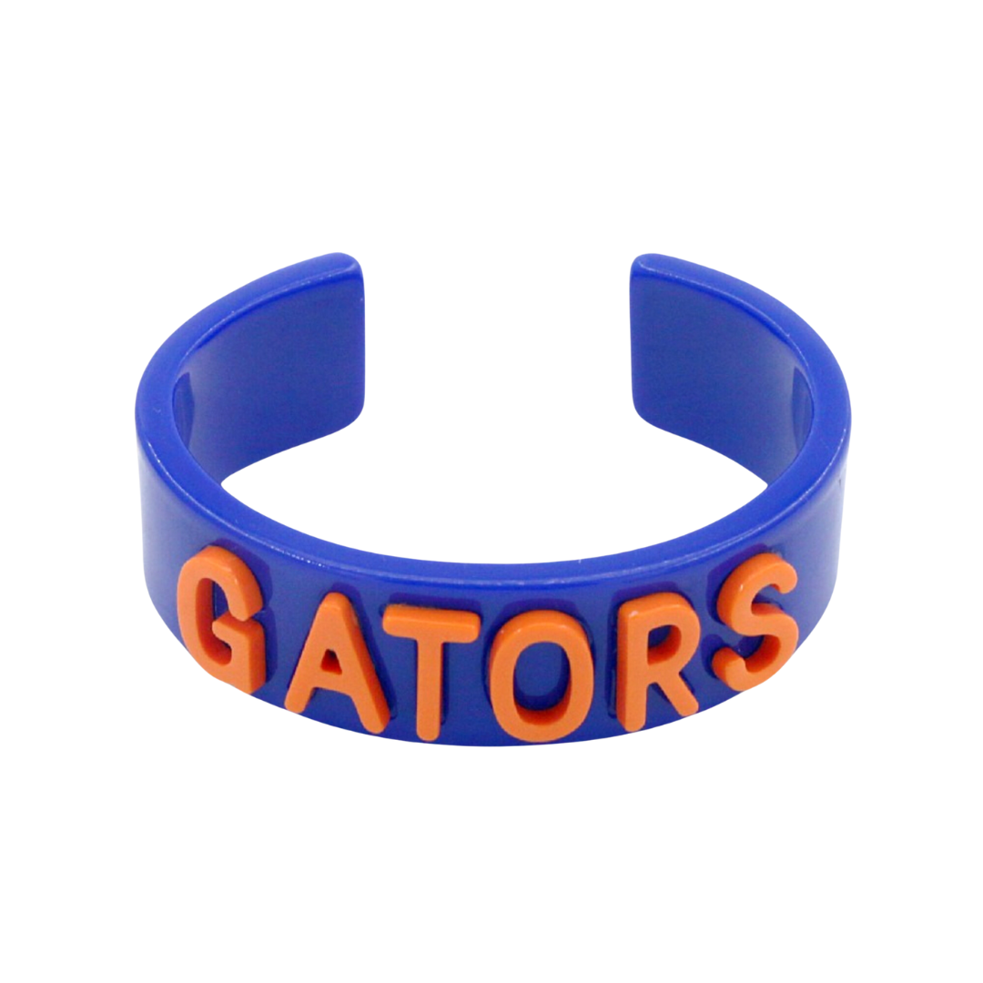 Blue GATORS Cuff – Brianna Cannon