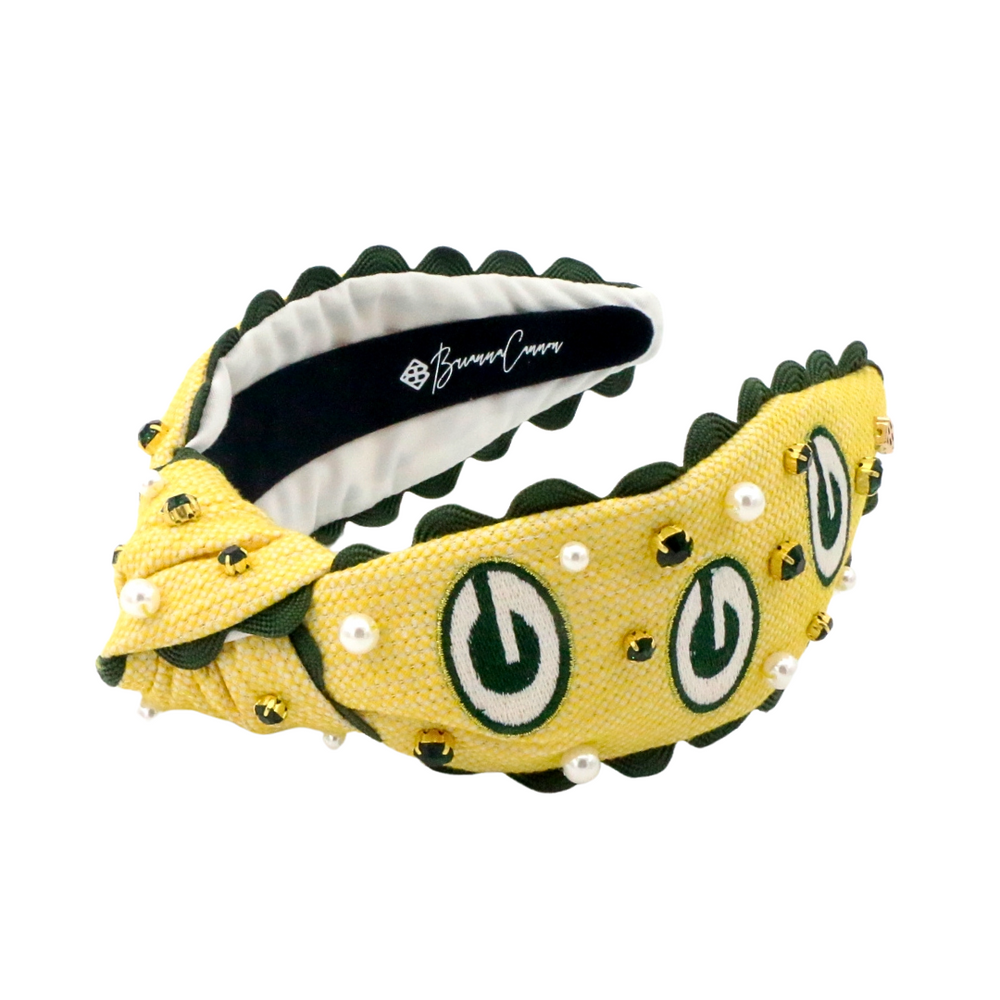 Green Bay Packers Adult Cross Stitch Headband – Brianna Cannon