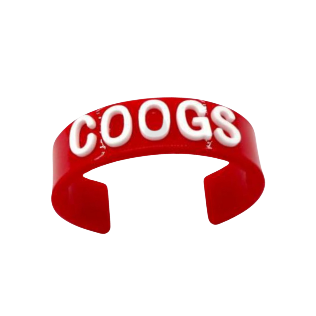 Red COOGS Cuff – Brianna Cannon