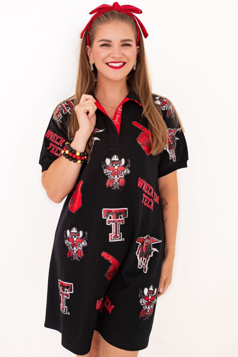 Texas Tech Logo Patch Dress – Brianna Cannon