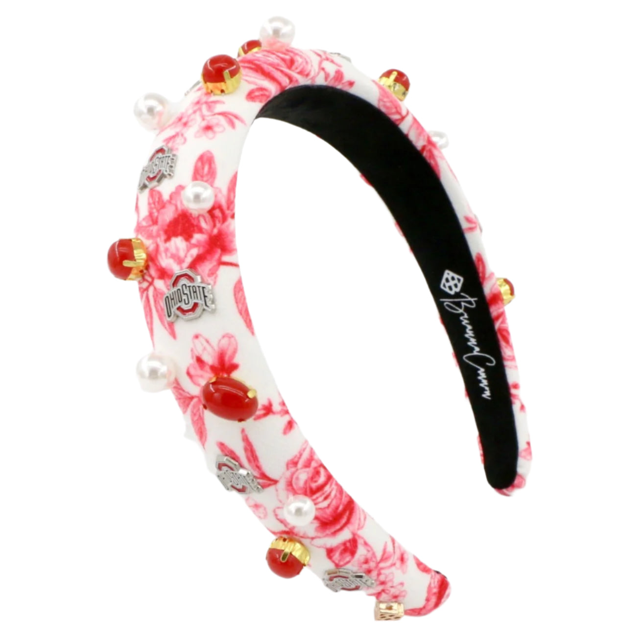 Ohio State Floral Toile Logo Headband PRE-ORDER (Est. Ship 9/9 ...