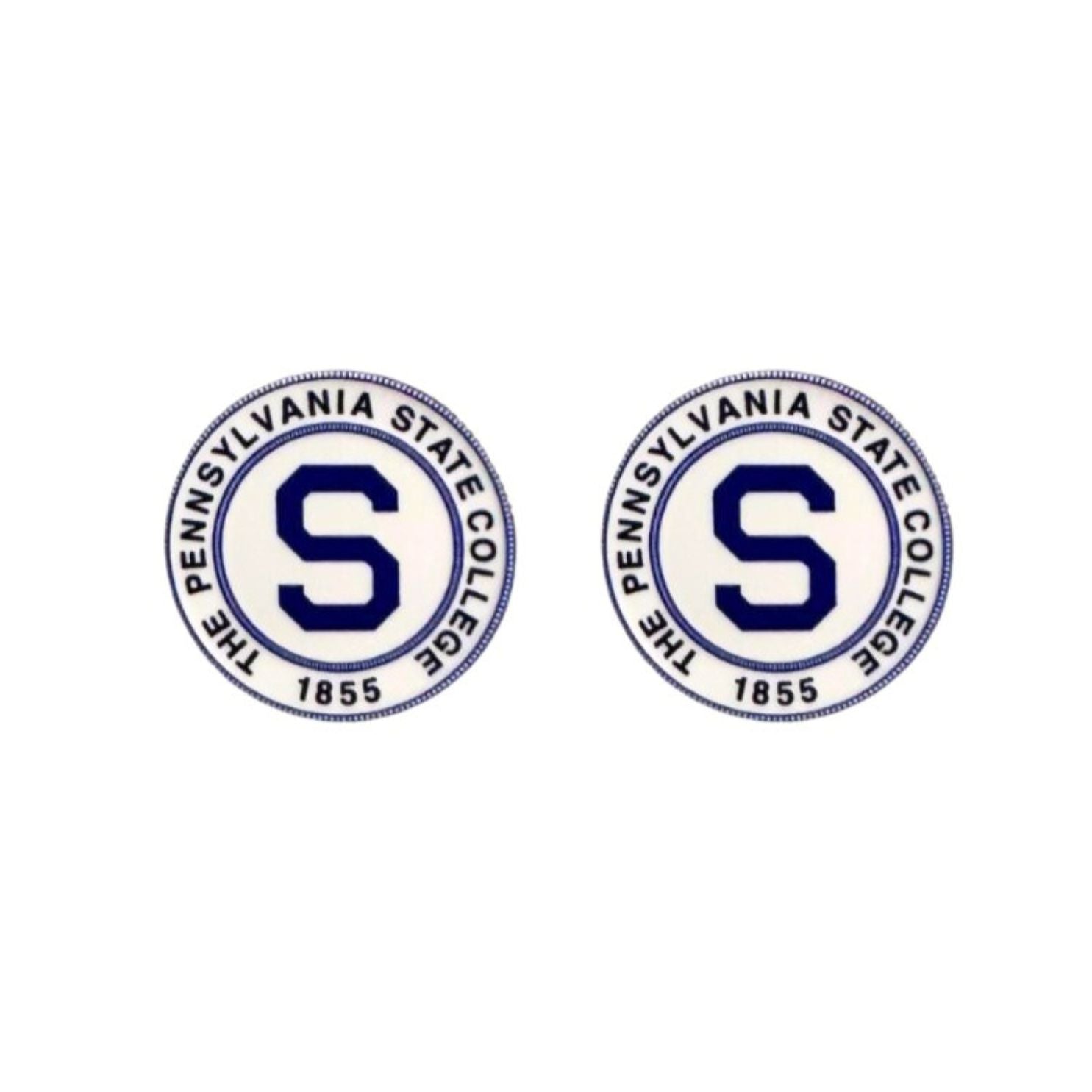 College Vault Penn State Logo Stud Earrings - Vintage PSU Earrings ...