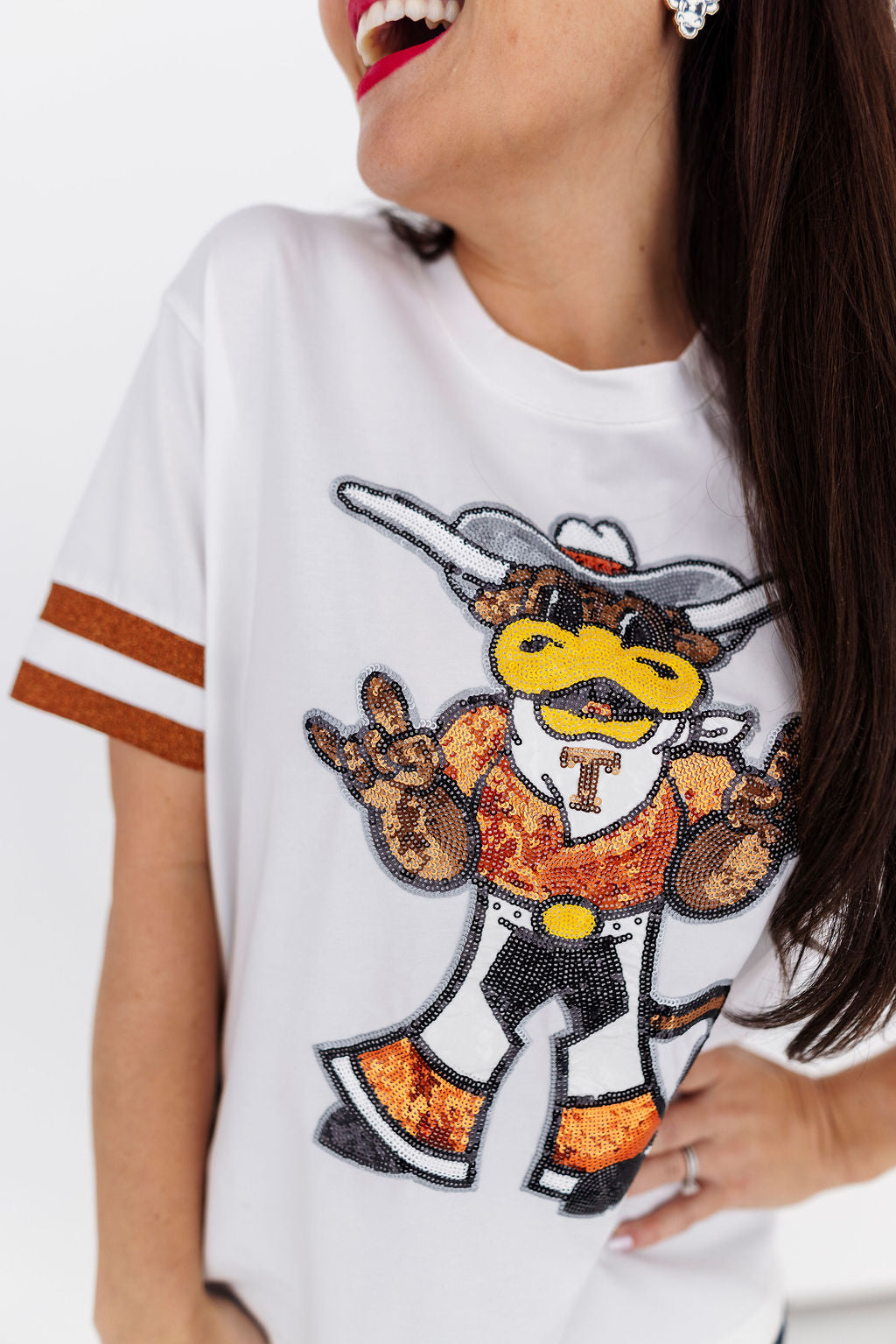 Texas Sparkle Logo T-Shirt - Officially Licensed Collegiate Apparel ...