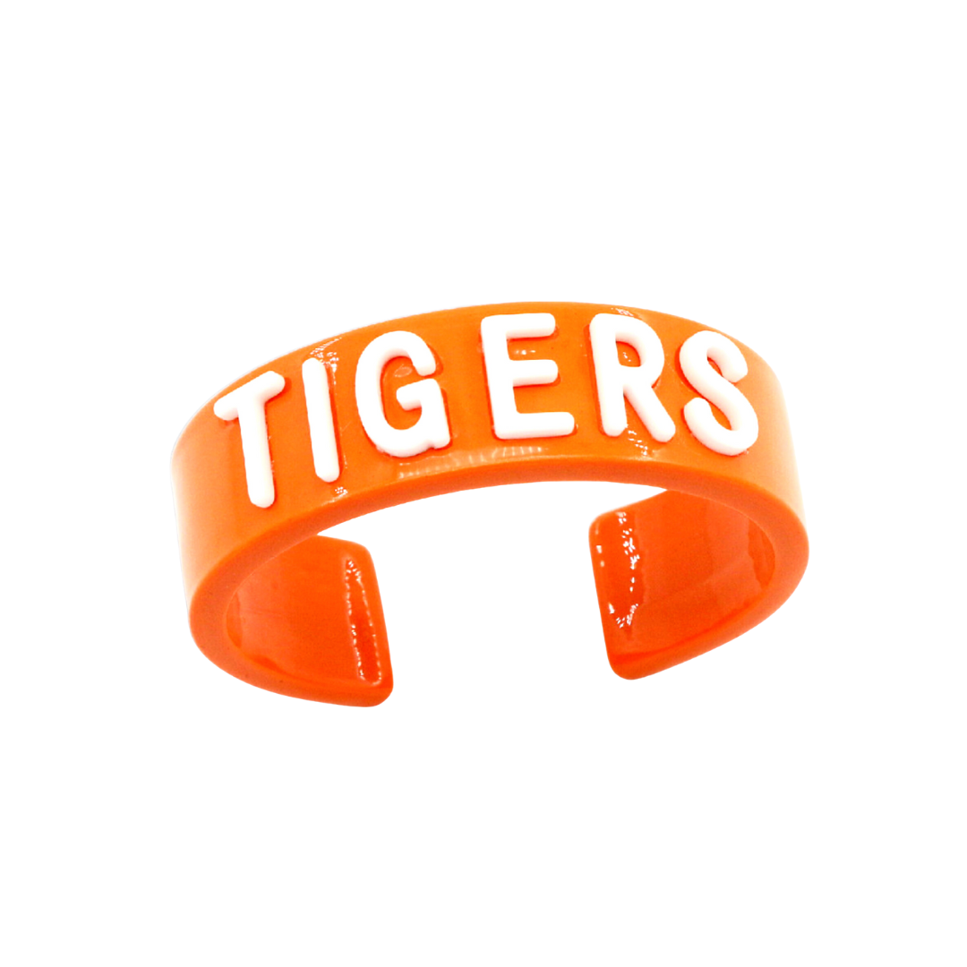 Orange TIGERS Cuff – Brianna Cannon