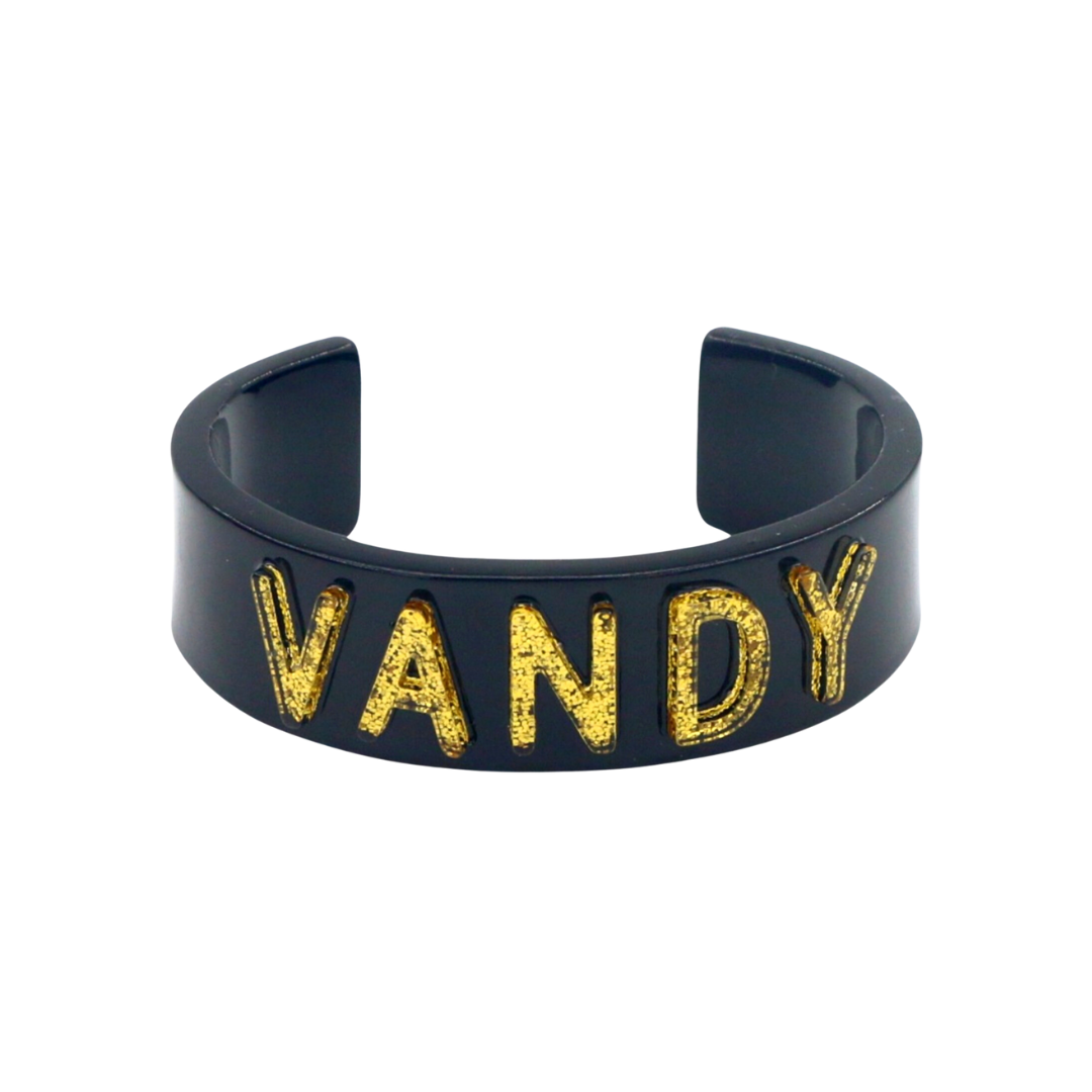 Black VANDY Cuff – Brianna Cannon