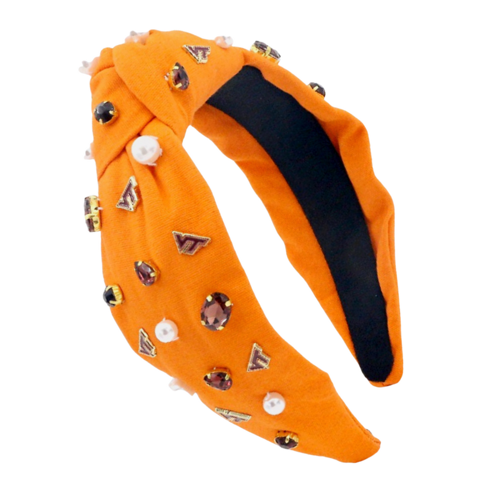 Virginia Tech Orange Logo Headband – Brianna Cannon