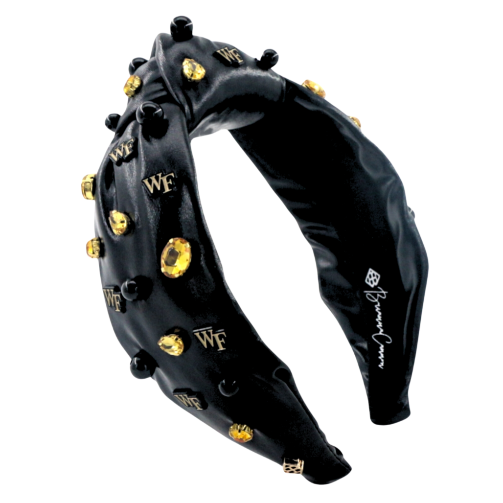 Wake Forest Black Logo Headband – Brianna Cannon