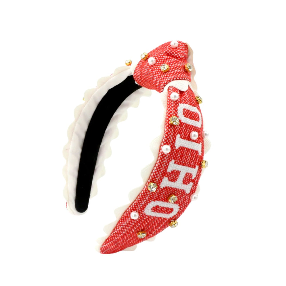 Ohio State Child Size OHIO STATE Cross Stitch Headband – Brianna Cannon