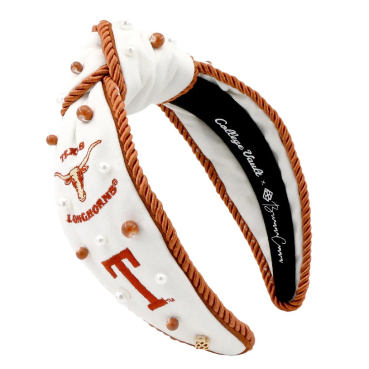 Texas College Vault Rope Headband - Vintage Longhorns Headband ...