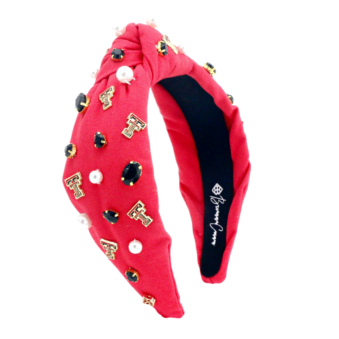 Red Texas Tech Logo Headband – Brianna Cannon